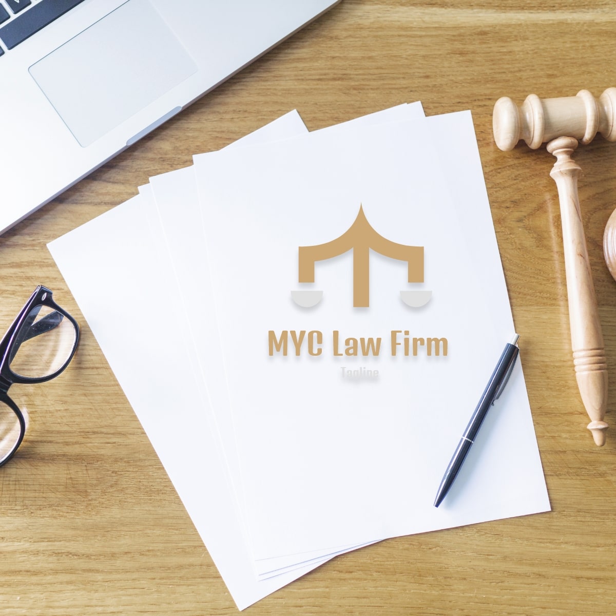 MYC Law Firm : Make Your Own Law Logo - Geek Code Lab